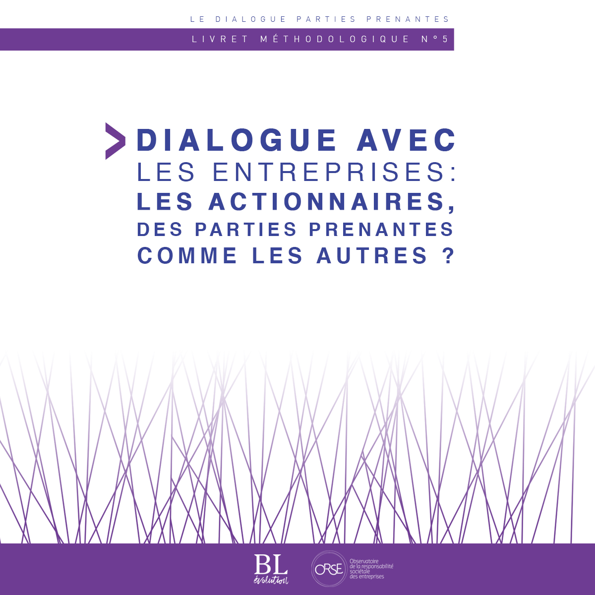 Livret 5 : Dialogue avec les entreprises : les actionnaires, des ...