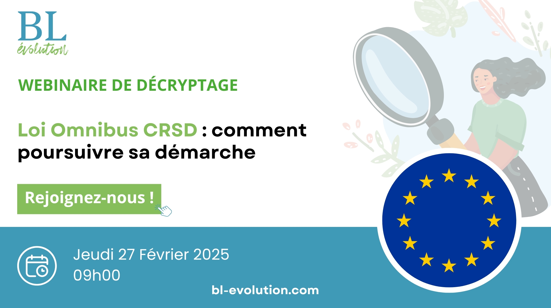 CSRD et loi Omnibus : décryptage des annonces - BL évolution
